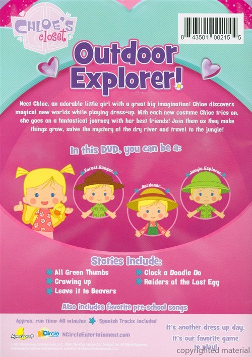 Chloe's Closet: Outdoor Explorer! (DVD) | DVD Empire