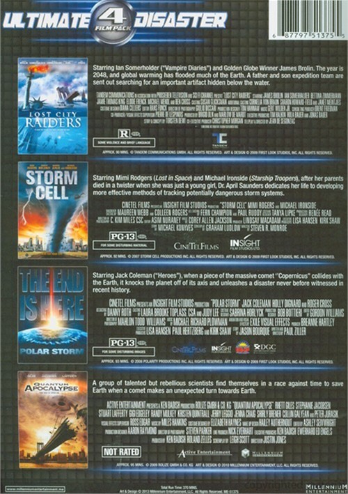 4 Film Pack: Ultimate Disaster (DVD) | DVD Empire