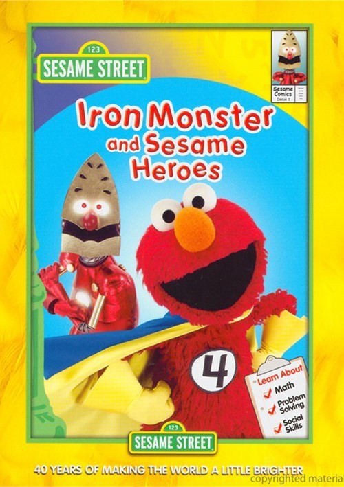 Sesame Street: Iron Monster And Sesame Heroes (Repackage) (DVD) | DVD ...