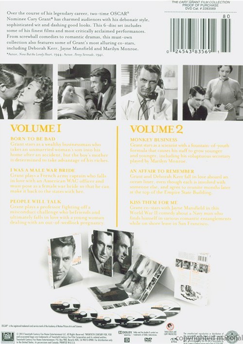 Cary Grant Film Collection, The (DVD) | DVD Empire