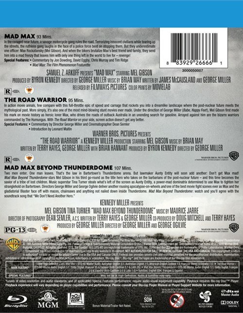 Mad Max Trilogy (Blu-ray ) | DVD Empire