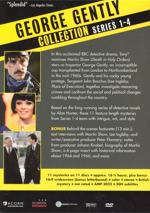 George Gently Collection: Series One - Four (DVD) | DVD Empire