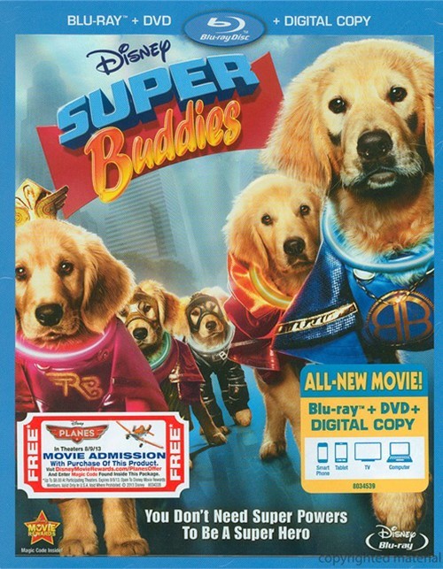 Super Buddies (Blu-ray + DVD + Digital Copy) (Blu-ray 2013) | DVD Empire