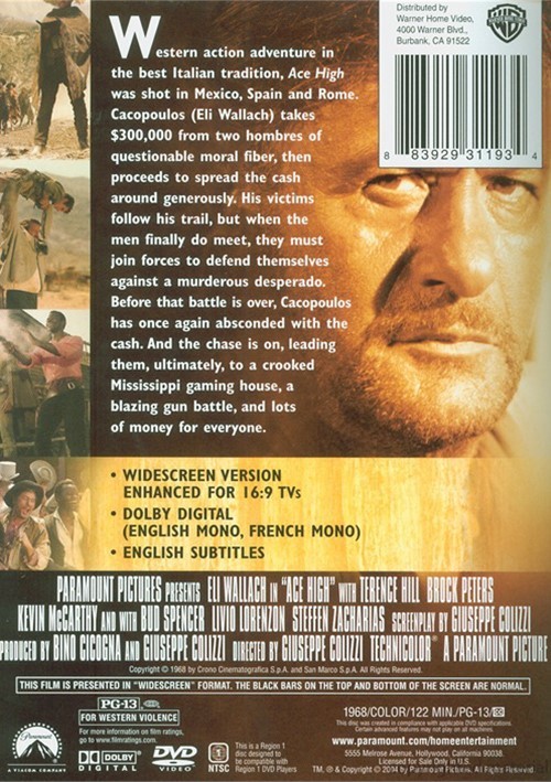 Ace High (DVD 1968) | DVD Empire