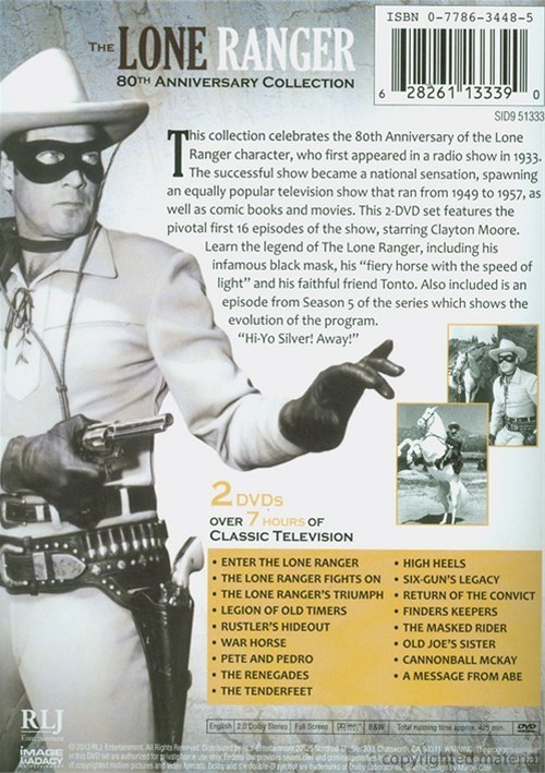 Lone Ranger, The: 80th Anniversary Collection (DVD) | DVD Empire