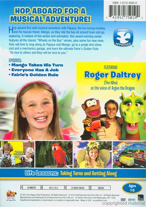 Wheels On The Bus, The: All Around Town (DVD 2013) | DVD Empire