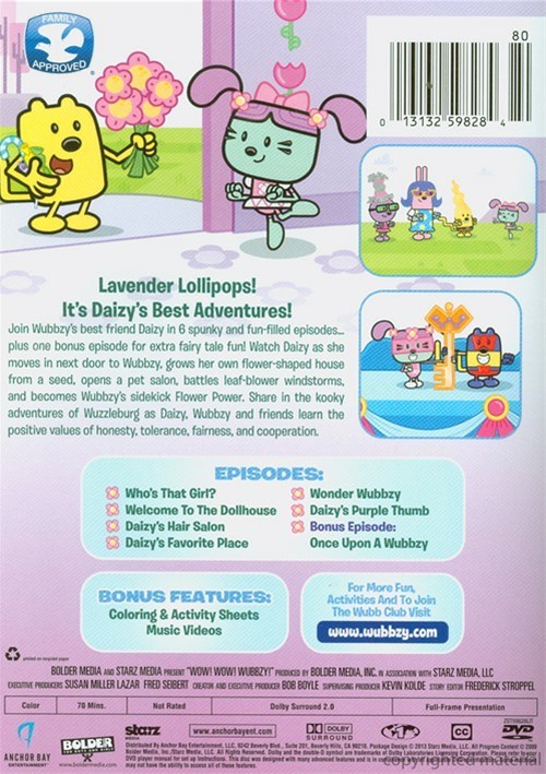 Wow! Wow! Wubbzy!: Best Of Daizy! (DVD 2009) | DVD Empire