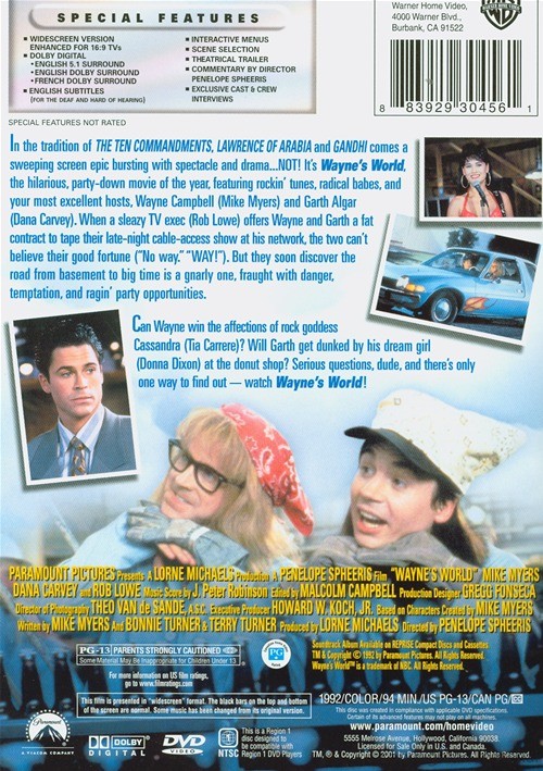 Wayne's World (DVD 1992) | DVD Empire