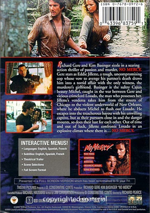 No Mercy (DVD 1986) | DVD Empire