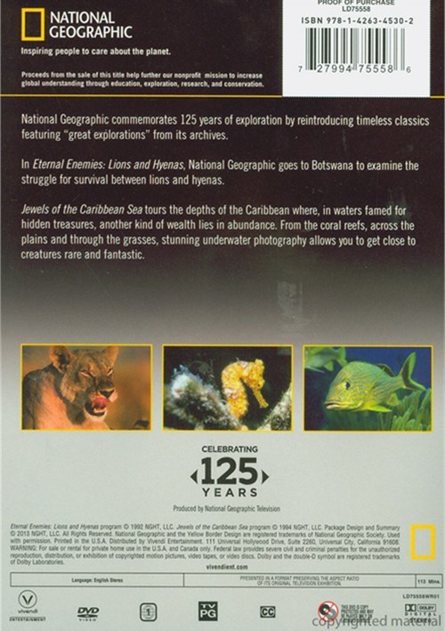 National Geographic: Eternal Enemies - Lions And Hyenas / Jewels Of The ...
