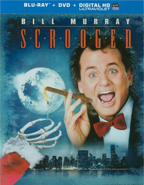 Scrooged: 25th Anniversary (Steelbook + Blu-ray + DVD + UltraViolet ...