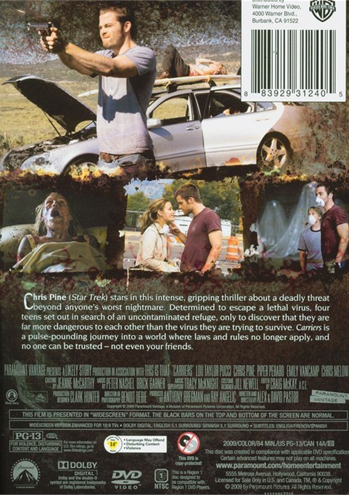 Carriers (DVD 2009) | DVD Empire