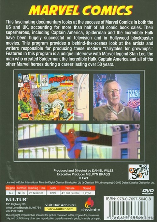 Marvel Comics (DVD) | DVD Empire
