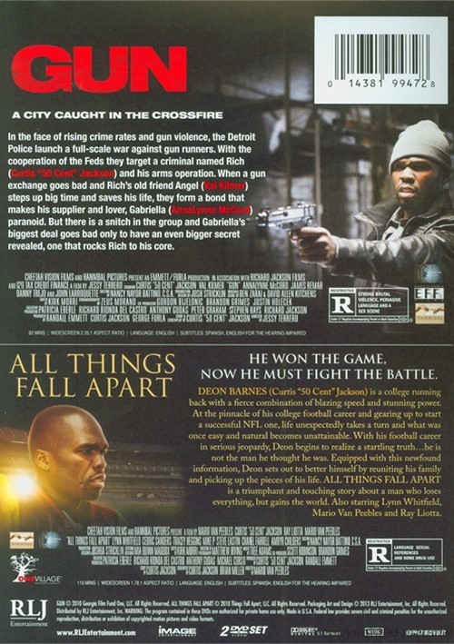 Gun / All Things Fall Apart (50 Cent Double Feature) (DVD) | DVD Empire