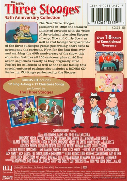 New Three Stooges, The: The Complete Cartoon Collection (DVD 1965 ...