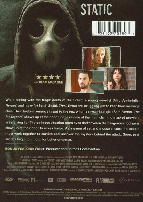Static (DVD 2012) | DVD Empire