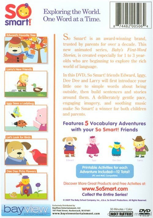So Smart!: Baby's First-Word Stories - Outside (DVD) | DVD Empire