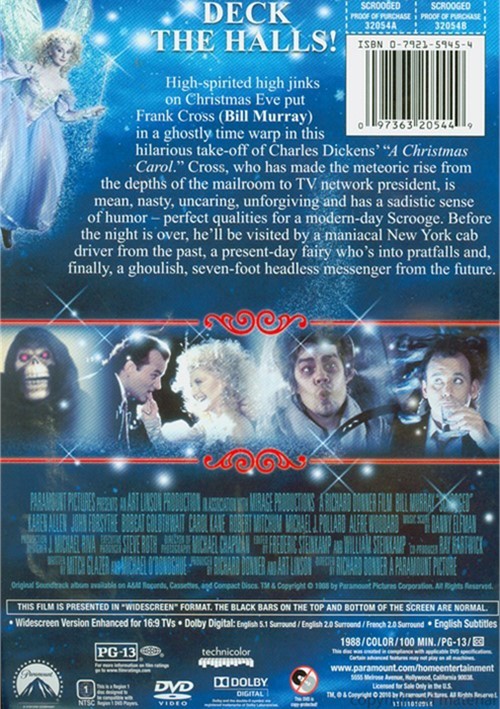 Scrooged (DVD 1988) | DVD Empire