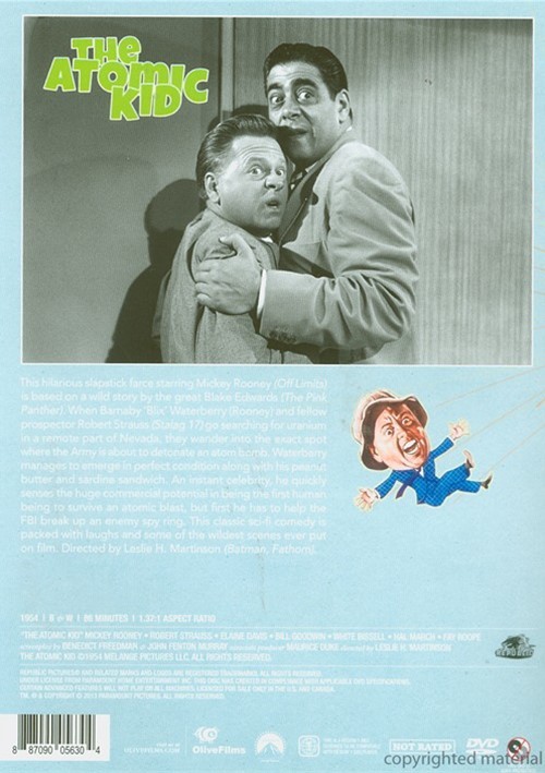 Atomic Kid, The (DVD 1954) | DVD Empire