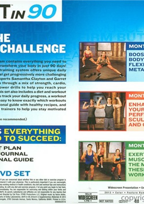 BeFit In 90 Workout System (DVD) | DVD Empire