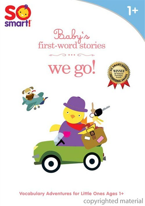 So Smart!: Baby's First-Word Stories - We Go! (DVD) | DVD Empire