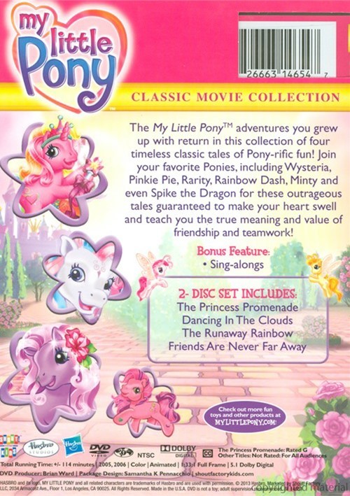 My Little Pony: Classic Movie Collection (DVD) | DVD Empire