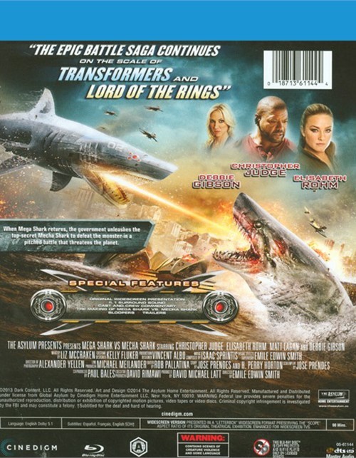 Mega Shark Vs. Mecha Shark (Blu-ray 2013) | DVD Empire