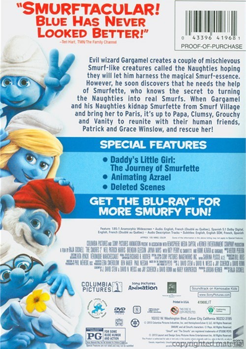Smurfs 2, The (DVD + UltraViolet) (DVD 2013) | DVD Empire