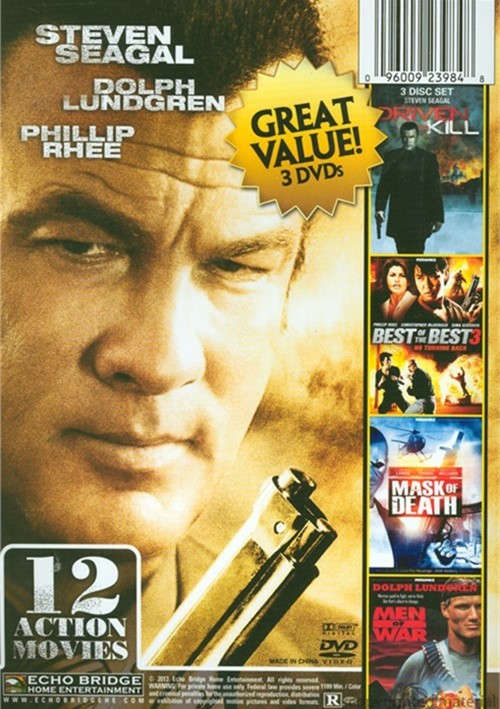 12 Movie Action Collection (DVD) | DVD Empire