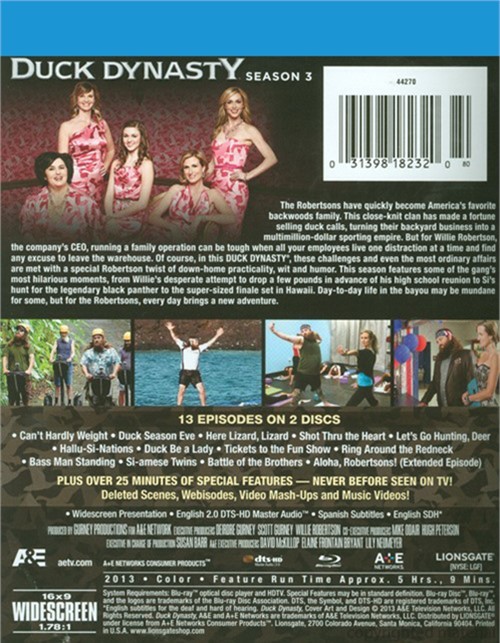 Duck Dynasty: Season Three (Blu-ray 2013) | DVD Empire