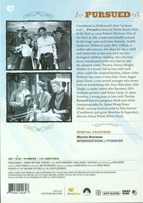 Pursued (DVD 1947) | DVD Empire