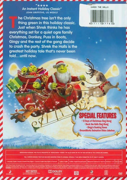 Shrek The Halls (DVD 2007) | DVD Empire
