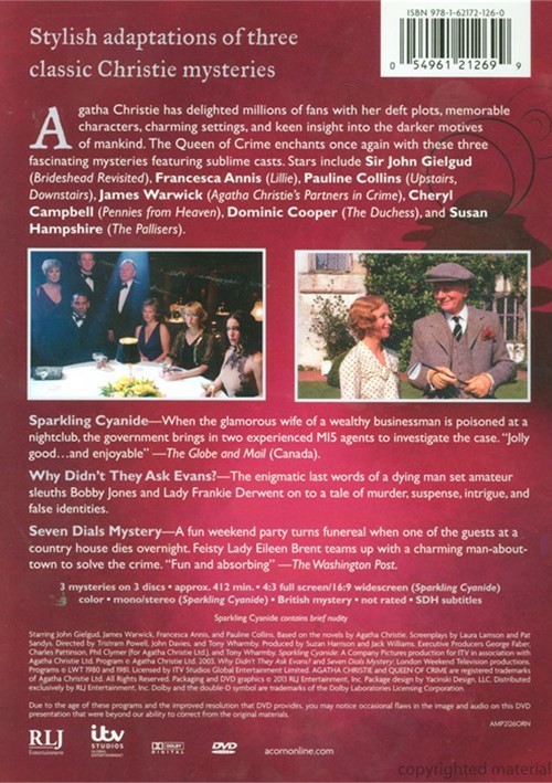 Agatha Christie's The Queen Of Crime Collection (DVD 2003) | DVD Empire