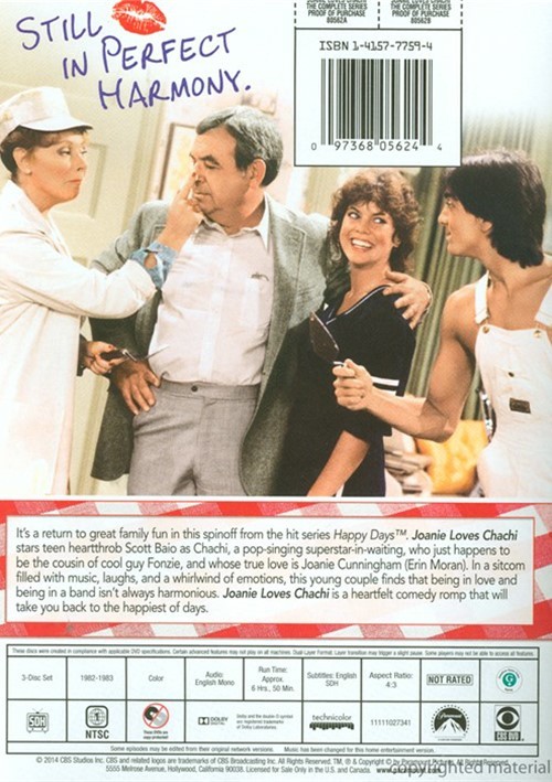 Joanie Loves Chachi: The Complete Series (DVD 1982) | DVD Empire