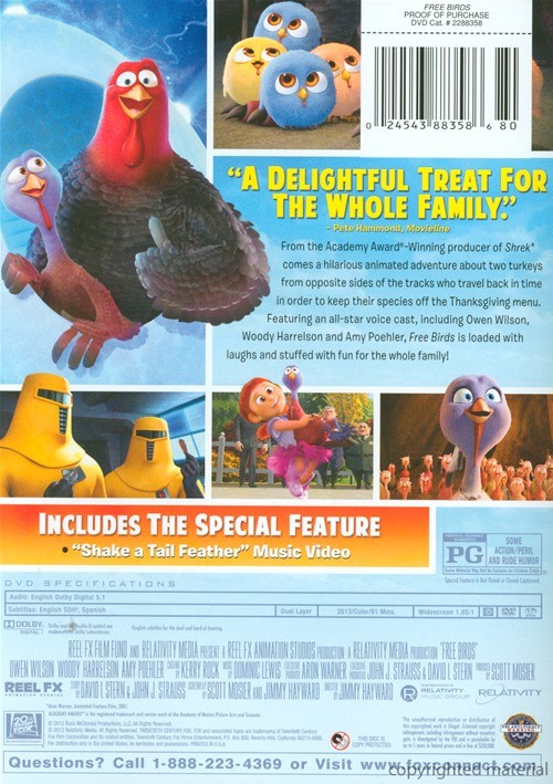 Free Birds (DVD 2013) | DVD Empire