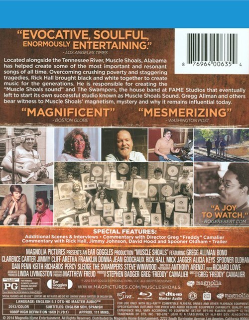 Muscle Shoals (Blu-ray 2013) | DVD Empire