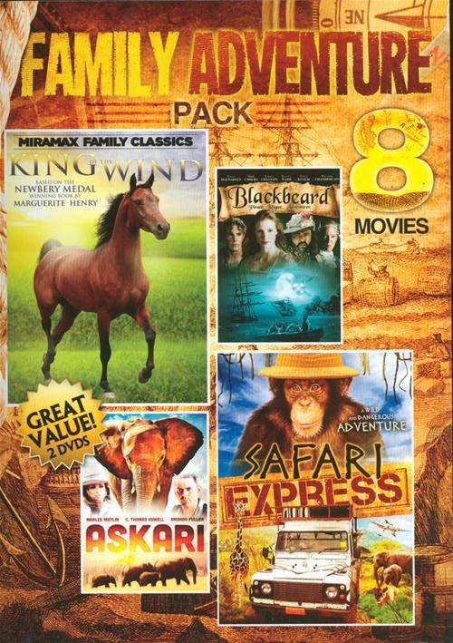 8 Movie Family Adventure Pack: Volume Five (DVD 2013) | DVD Empire