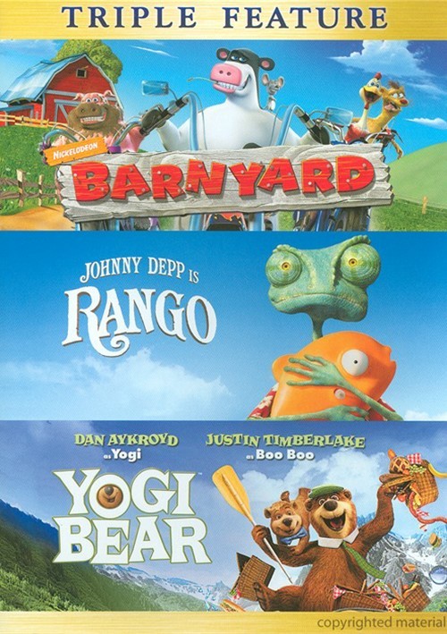 Barnyard / Rango / Yogi Bear (Triple Feature) (DVD) | DVD Empire