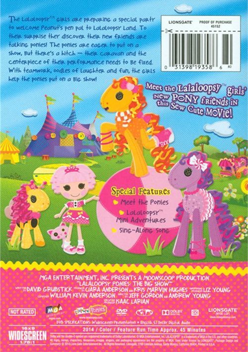 Lalaloopsy: Ponies The Big Show (DVD) | DVD Empire