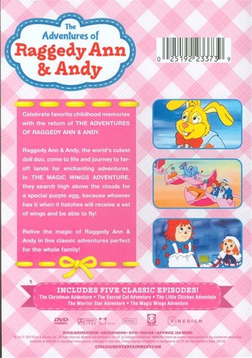 Adventures of Raggedy Ann & Andy, The: The Magic Wings Adventure And ...