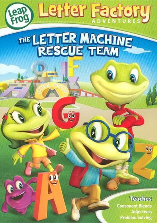 Leap frog: Letter Factory Adventures - The Letter Machine Rescue Team ...