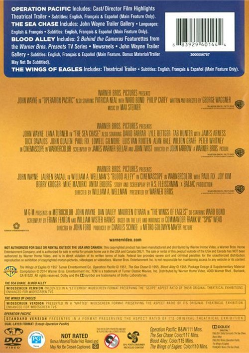 TCM Greatest Classic Films: Legends - John Wayne - War (DVD) | DVD Empire