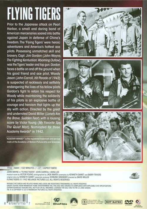 Flying Tigers (DVD 1942) | DVD Empire