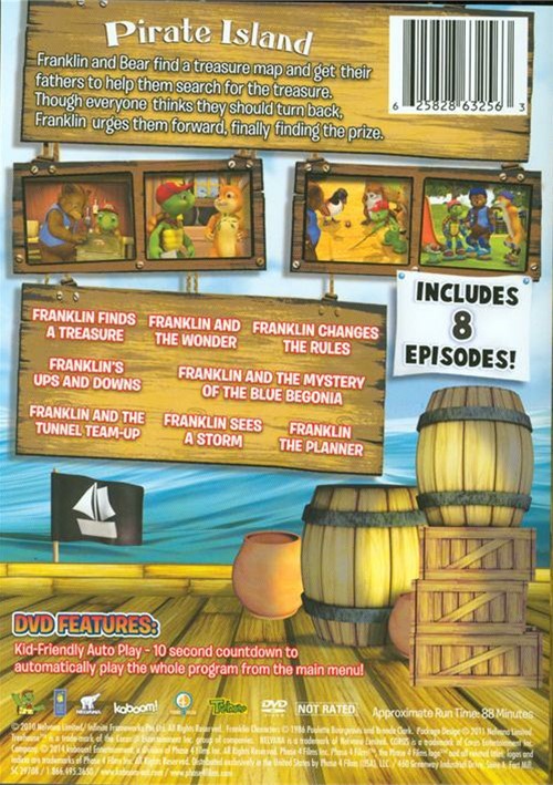 Franklin And Friends: Pirate Island (DVD 2010) | DVD Empire