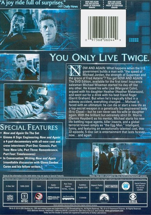 Now And Again: The Complete Series (DVD 1999) | DVD Empire