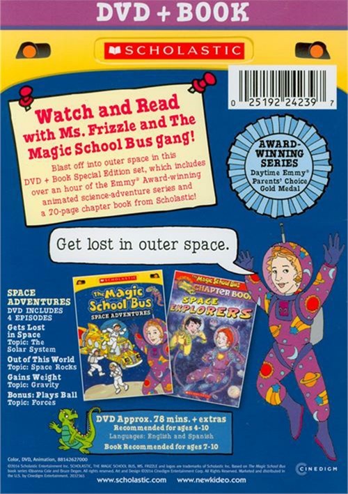 Magic School Bus, The: Space Adventures (with Book) (DVD 2002) | DVD Empire