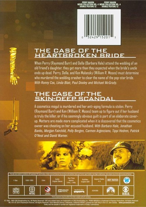 Perry Mason: The Case Of The Heartbroken Bride / The Case Of The Skin ...
