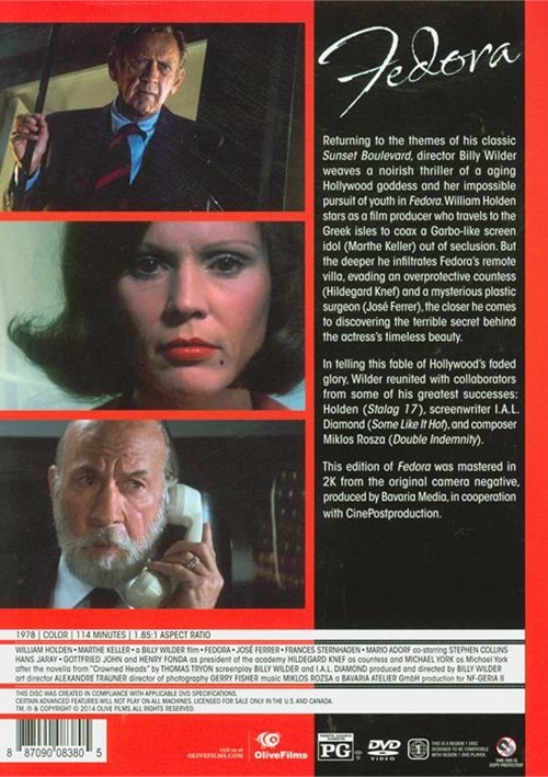 Fedora (DVD 1978) | DVD Empire