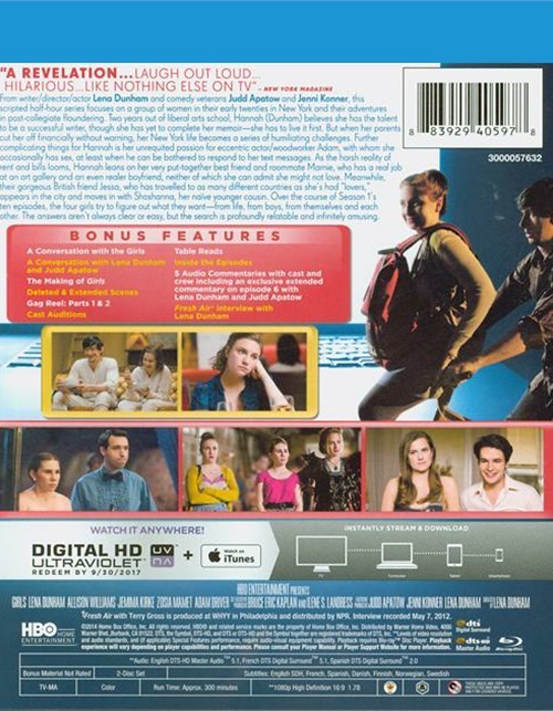 Girls: The Complete First Season (Blu-ray + Digital Copy) (Blu-ray 2012 ...