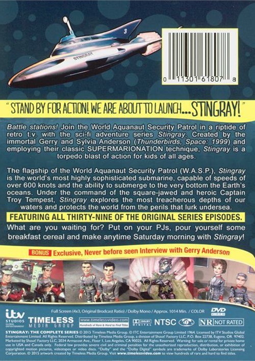Stingray: Complete Series - 50th Anniversary (DVD 1964) | DVD Empire